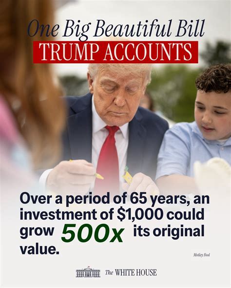 Trumps One Big Beautiful Bill Creates 1000 Tax Deferred Investment