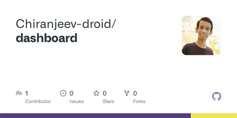 Github Chiranjeev Droid Dashboard