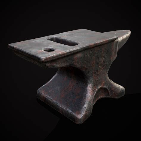 Classic Iron Anvil 3d Model By Get Dead Entertainment