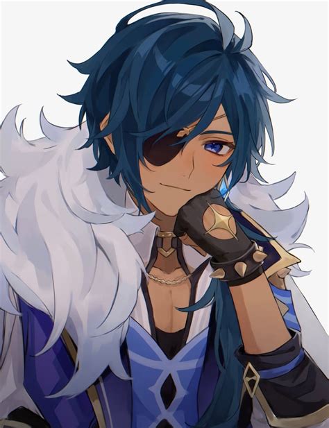 Kaeya Genshin Impact Drawn By Hatobahhh Danbooru