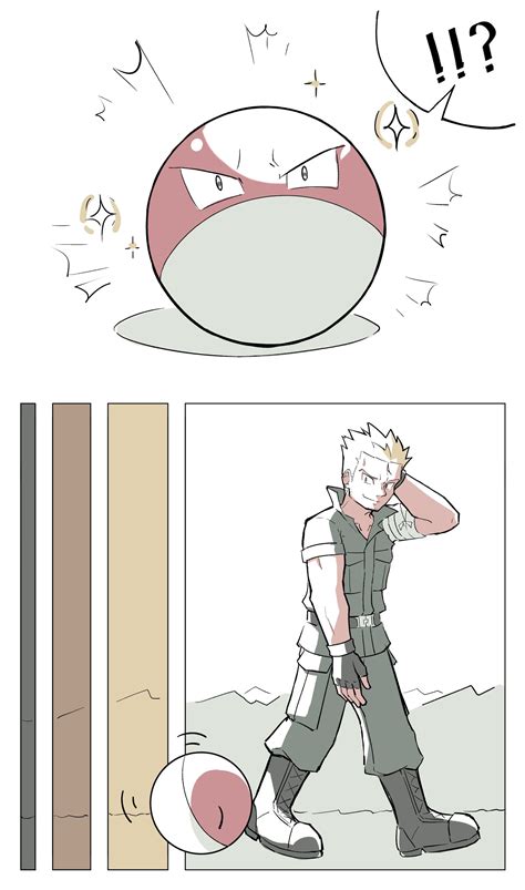 Voltorb And Surge Pokemon Drawn By Ffccll Danbooru