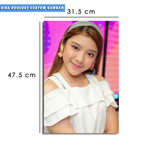 Jual Poster Tiara Andini Ukuran A3poster Tiara Andinibisa Custom
