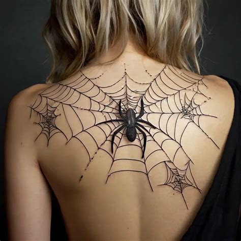 Spider Web Tattoos Meanings Symbolism And Significance 98 Designs Hbtat2