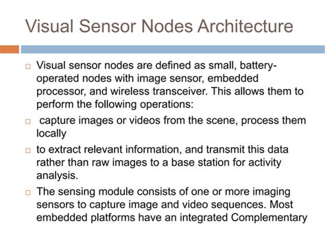 Adaptive Learning Through Visual Sensor Ppt