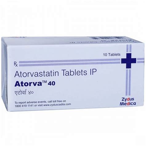 Atorva 40mg Tablet At ₹ 460 Box Xtor In Nagpur Id 2857528786373