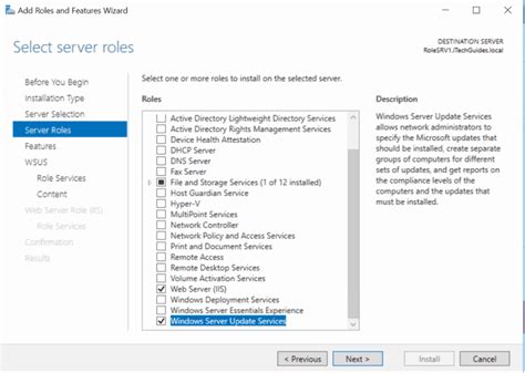 Wsus Windows Server 2016 Installation And Configuration