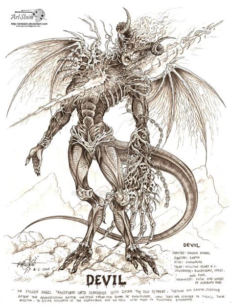 Devil By Artstain On Deviantart