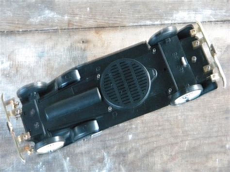 Vintage Rolls Royce Roadster Auto Transistor Radio Retro Hong Kong