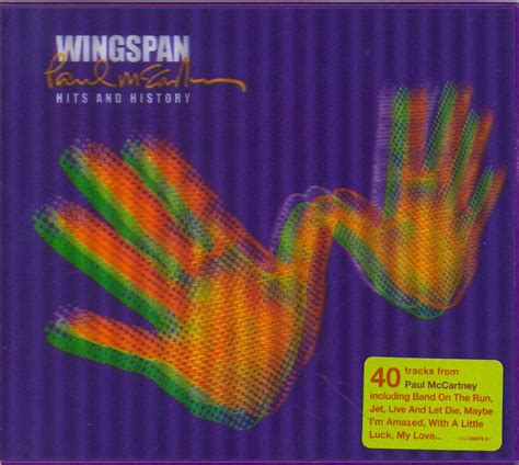 Paul Mccartney And Wings Wingspan Limited Edition Hype Stickered U —