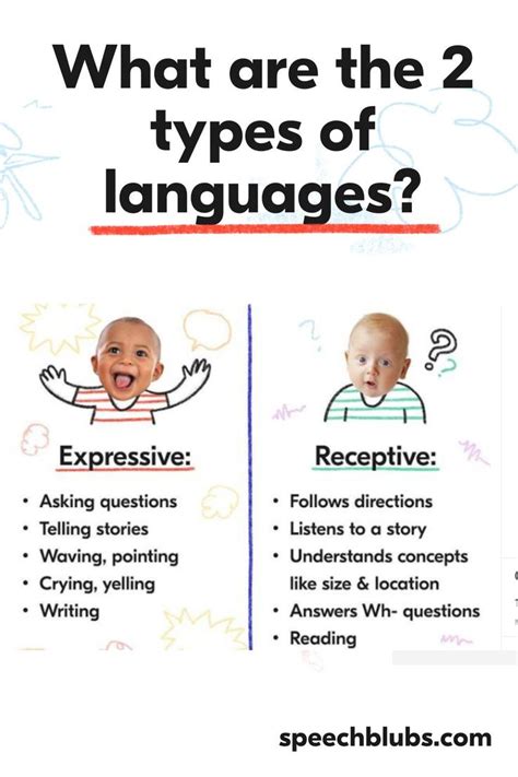 Receptive Language Vs Expressive Language Slang Across Languages