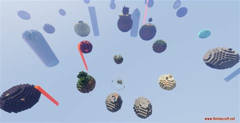 floating planets survival map 1 21 4 1 20 1 skyblock galaxy