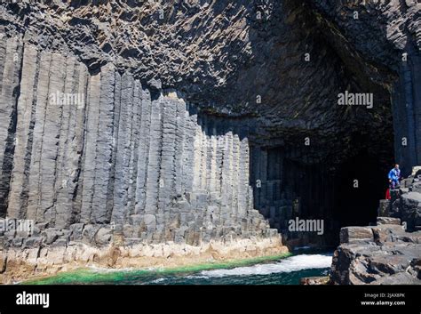 Fingals Cave On Staffa An Island Of The Inner Hebrides In Argyll And