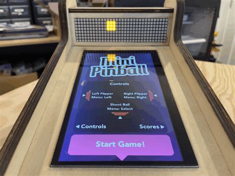 Mini Pinball Machine The Magpi 117 Raspberry Pi