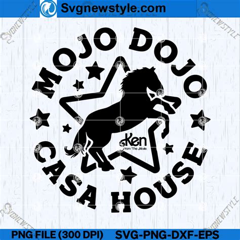 Mojo Dojo Casa House Svg Design Png Dxf Eps Cricut File Silhouette Art