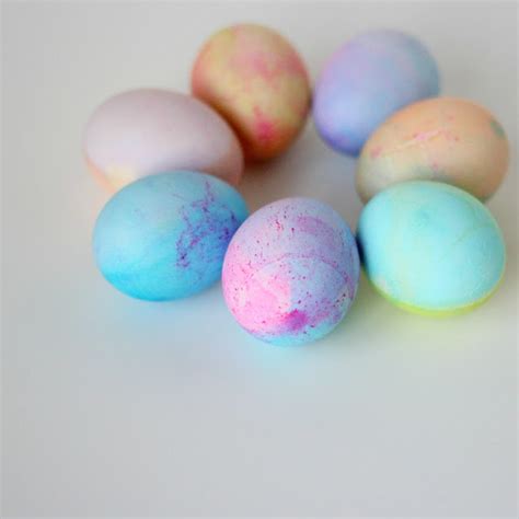 Dyeing Easter Eggs Design Improvised