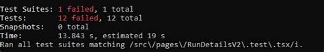 [frontend] resolve test suite rundetailsv2 test tsx · issue 52
