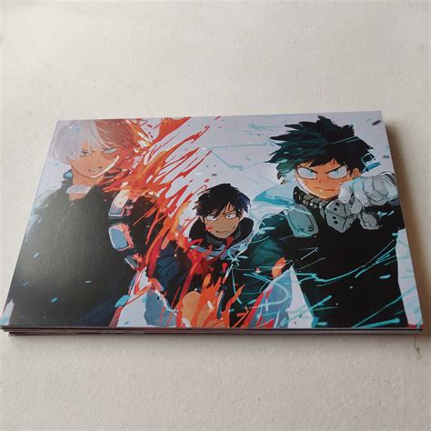 Shoto Midoriya And Bakugo My Hero Academia Wall Poster Style 2