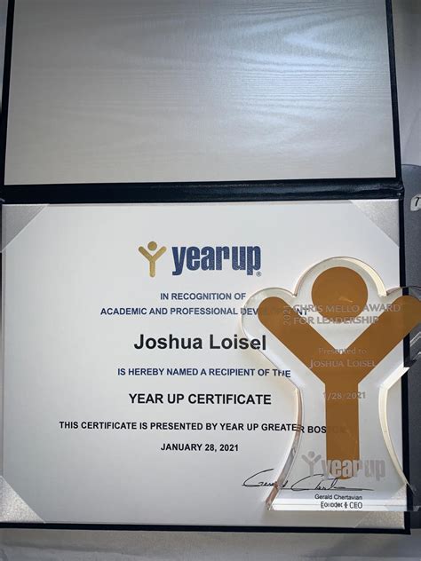 I Started This Program Not Knowing What To Expect Going Back To School… Joshua Loisel 17