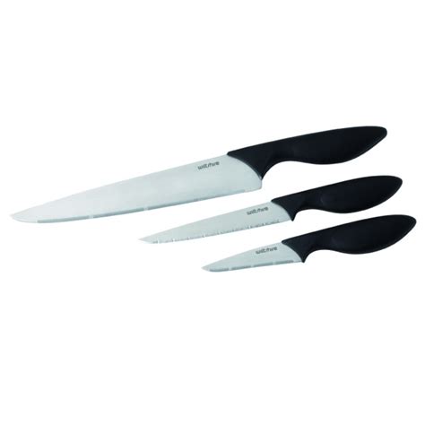 Laser Edge 3 Piece Knife Set Out Of The Box