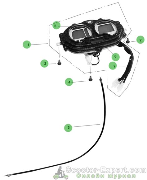 Цифровая приборная панель скутера — устройство и особенности — Скутер ...