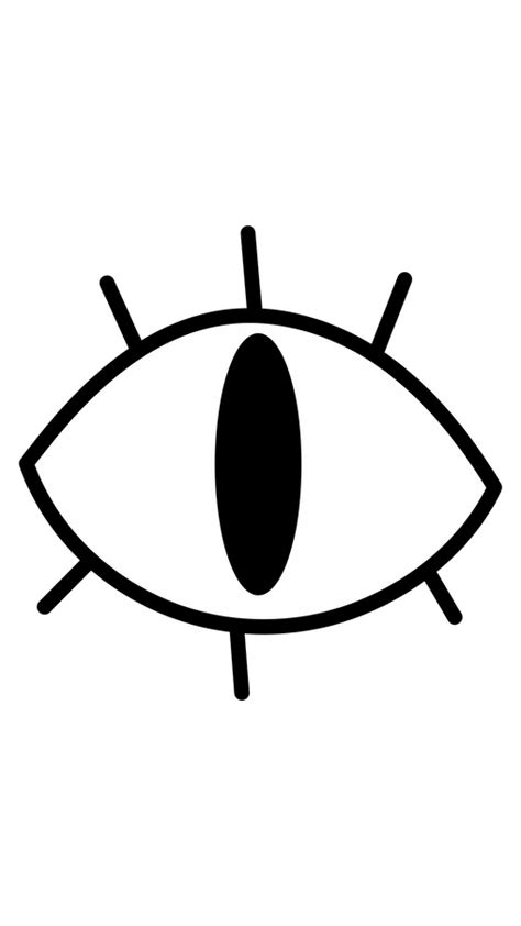 Mystical Bill Cipher Eye Sticker