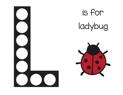 Ladybug Do A Dot Printables T Of Curiosity