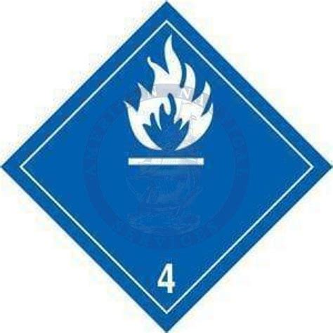 Class 4 Placards Flammable Solids