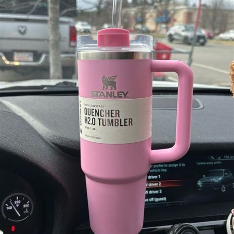 Brand New Sizzling Pink Stanley Cup Fancy Cup Starbucks Cup Art