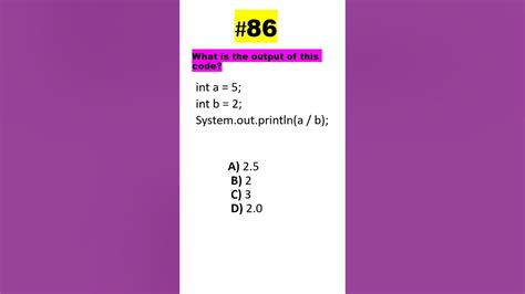 Quiz 86 Crackjavainterview Learnjava Java Quiz Interview Coding Spring Tricks