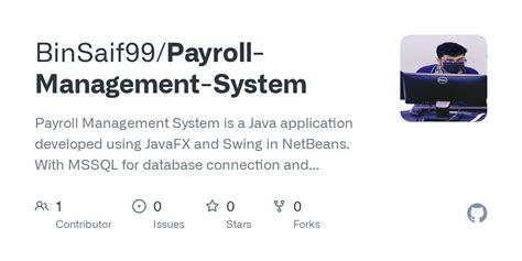 Github Binsaif99payroll Management System Payroll Management System