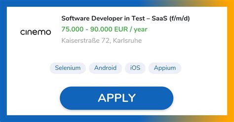 germantechjobs on linkedin software developer in test saas f m d