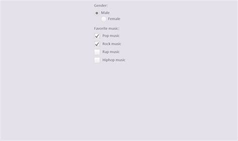 JavaScript Radio Button Design Examples OnAirCode
