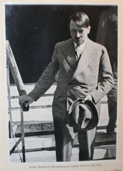 Pre Wwii 1936 Adolf Hitler Historical Black And White Tobacco Card Book
