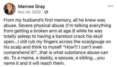 Who Is Marcee Gray How Domestic Abuse And Drug Addiction Led To Her