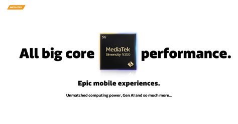 MediaTek Dimensity 9300 - Revolutionary Flagship Smartphone Chip