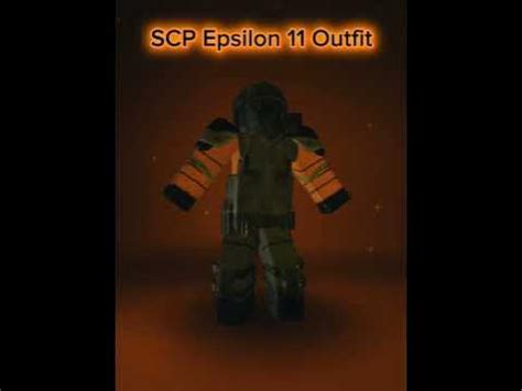 Scp Epsilon 11 Outfit Nine Tailed Fox Youtube