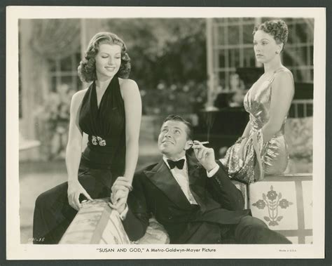 Rita Hayworth In Susan And God Directed By George Cukor 1940 Rita