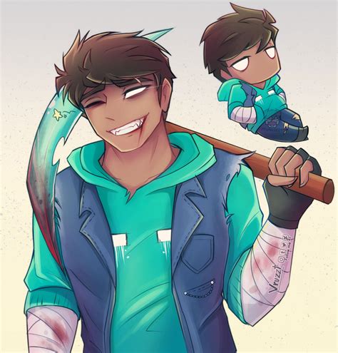 Re Draw Herobrine 2022 Vs 2018 By Vruzzt On Deviantart