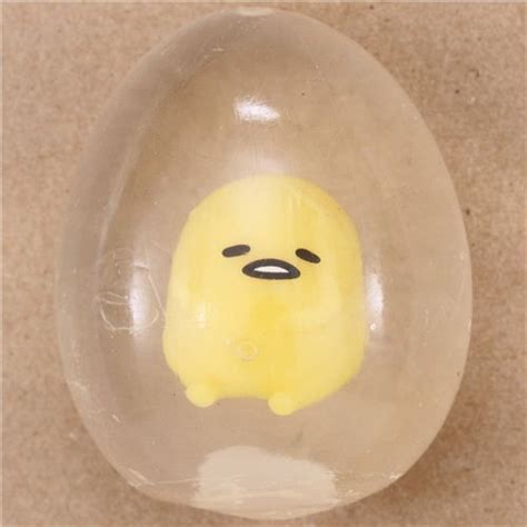 Clear Gudetama Egg Squishy Kawaii Squishies Squishies Kawaii