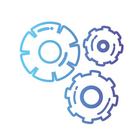 Line Gear Industry Engineering Process 632414 Vector Art At Vecteezy
