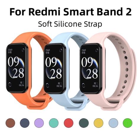 Soft Strap For Redmi Smart Band Wristband Replacement Belt Straps For Xiaomi Redmi Band
