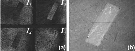 Experimental Results Of The Single Shot Four Step Phase Shifting Download Scientific Diagram