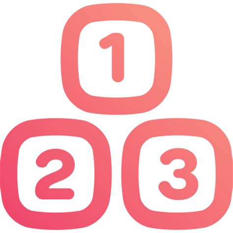 Maths Generic Gradient Outline Icon