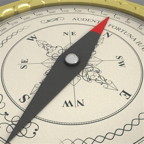 Compass 3d Model 5 3ds Fbx Obj Max Free3d