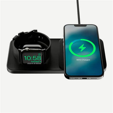 Купить Беспроводная зарядка Nomad Base One Max MagSafe Charger Carbide ...