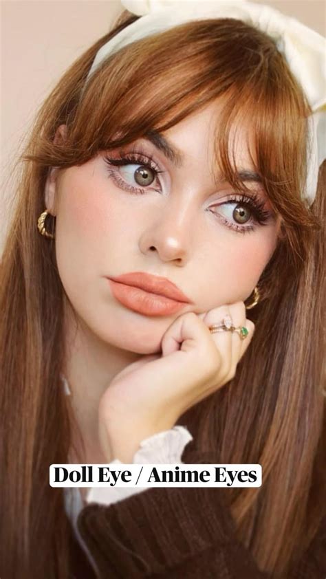 Doll Eye Anime Eyes Makeup Inspiration Big Eyes Makeup Eye Makeup