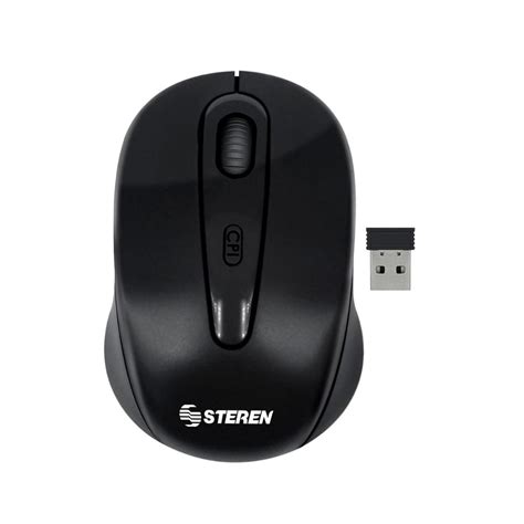 Mouse Óptico Inalámbrico Steren Con Nano Receptor Com 5220 Delsol