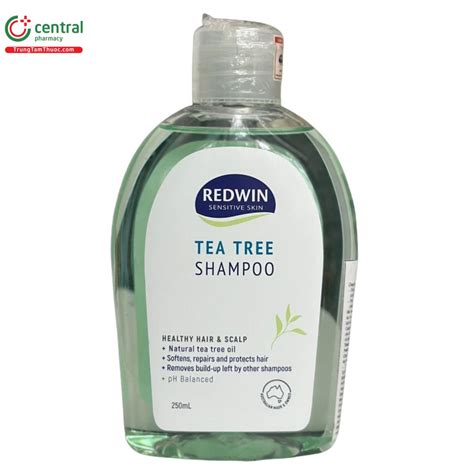 Dầu Gội Redwin Tea Tree Shampoo Giảm Ngứa Gàu Vảy Và Nấm Da đầu