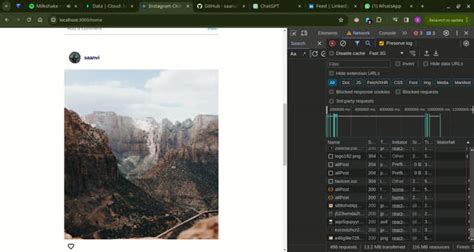 New Feature For Instagram Clone Project On 50daysofcode Saanvi B K Posted On The Topic Linkedin