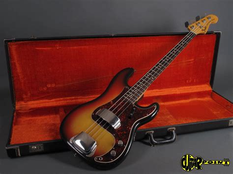 Fender Precision P Bass 1971 3 Tone Sunburst Bass For Sale Guitarpoint
